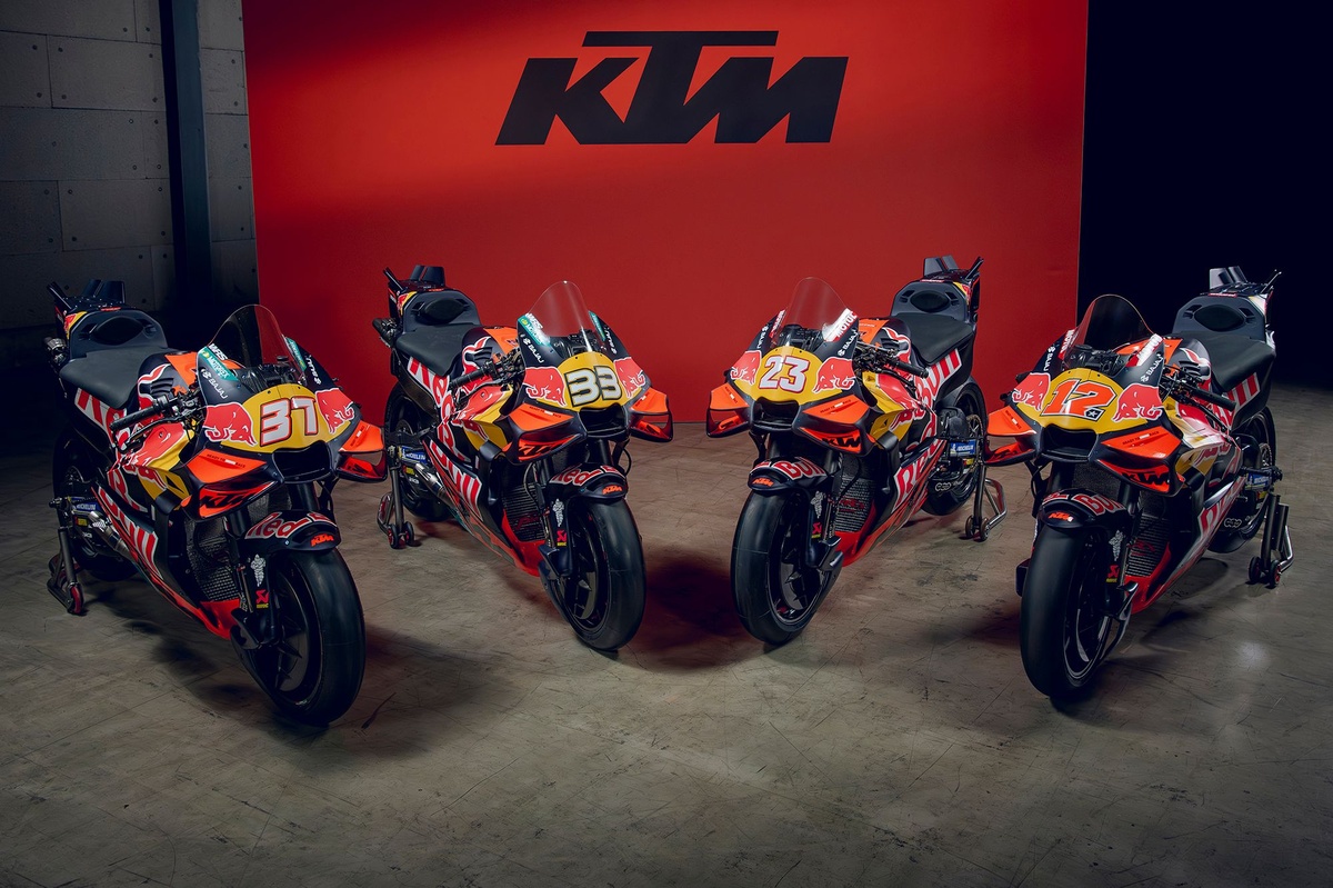 MotoGP | KTM svela il suo attacco a quattro punte: ecco le RC16 per il 2026