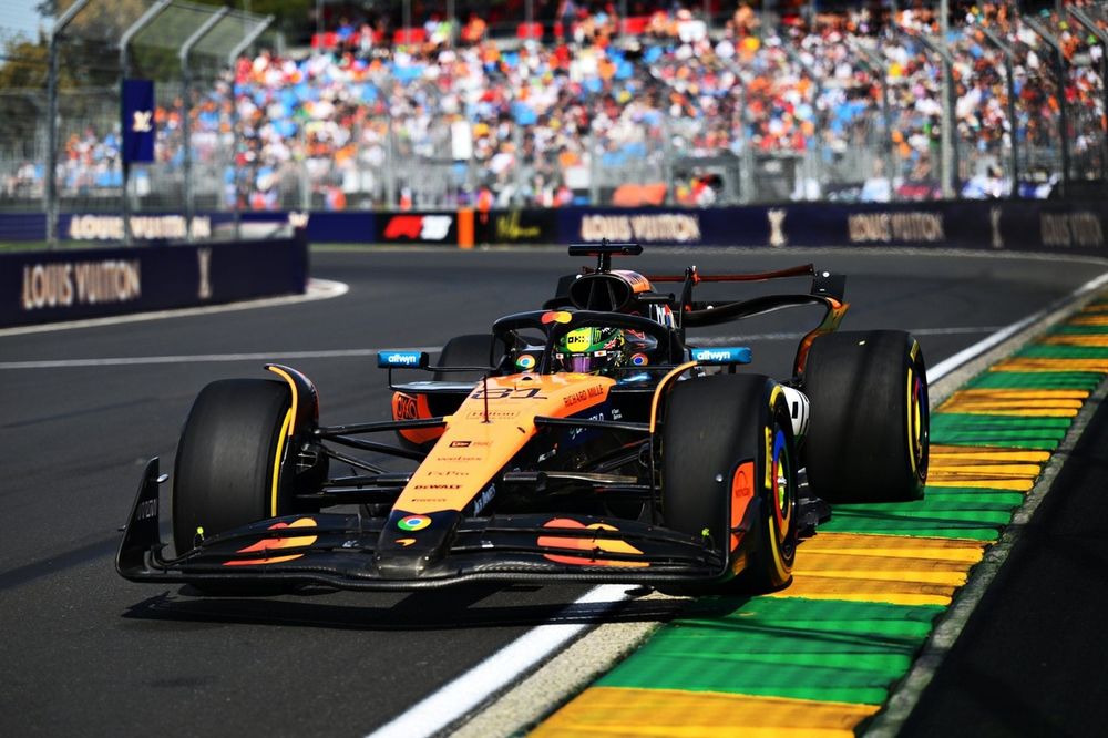 F1 Australian GP: Piastri quickest from Russell in FP3 as Bearman crashes again