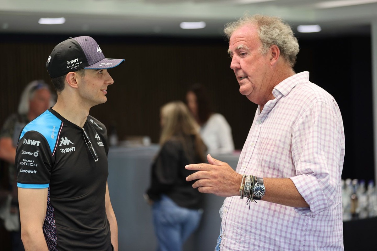 Ocon: “Fair play” to Jeremy Clarkson for honouring beer promise
