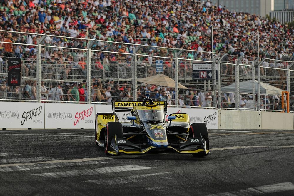 Herta devastated to 'throw away' Nashville IndyCar win