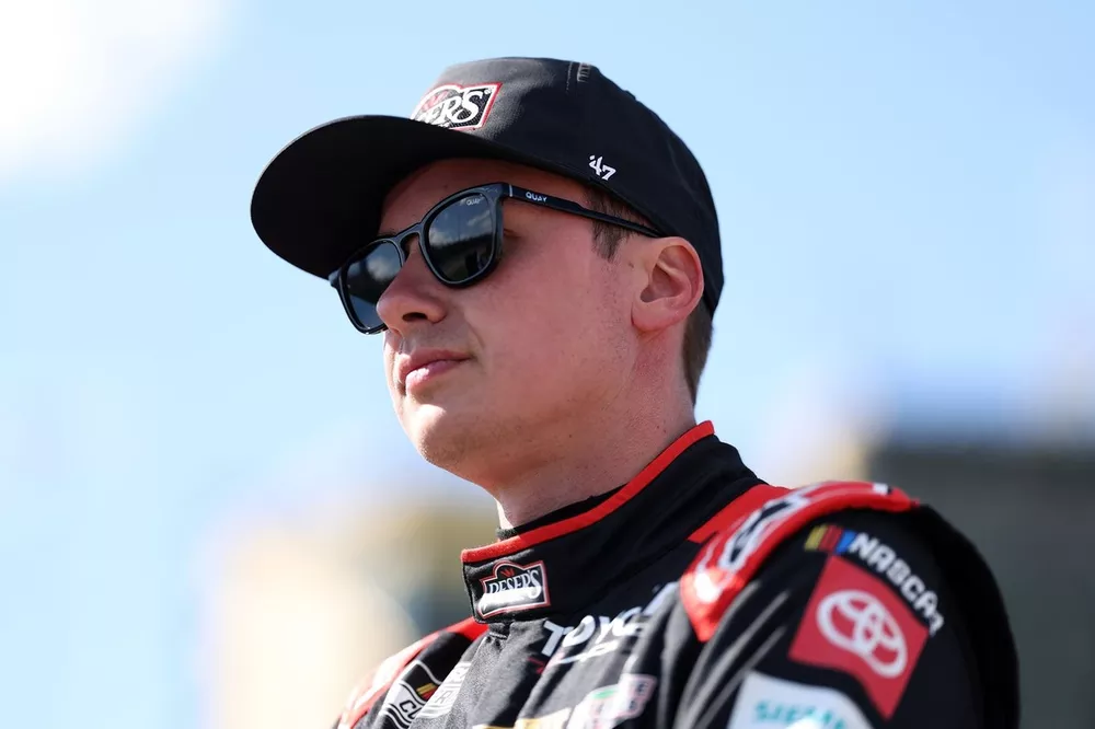 Christopher Bell dealing with wrist and ankle injury says Coach Gibbs