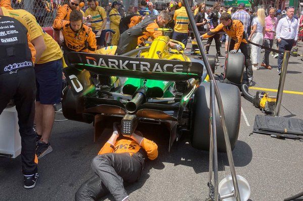 The groundbreaking four-wheel drive F1 car