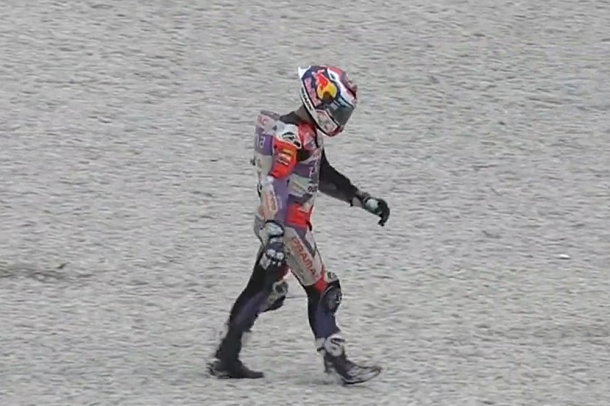 Vídeo: caída de Jorge Martín cuando lideraba el GP de Malasia de MotoGP