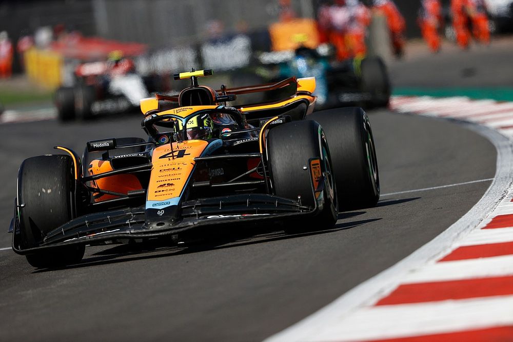 Norris: Putting F1 rivals in "awkward" spots key to Mexico GP passes