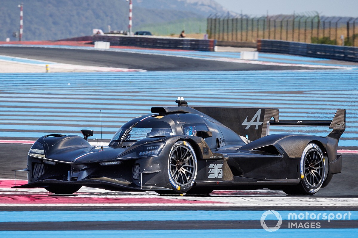 Alpine completes first full test with new LMDh challenger