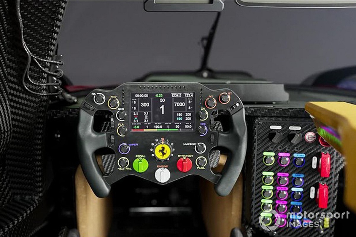 Vídeo: así es y así se creó el volante del Hypercar 499P de Ferrari