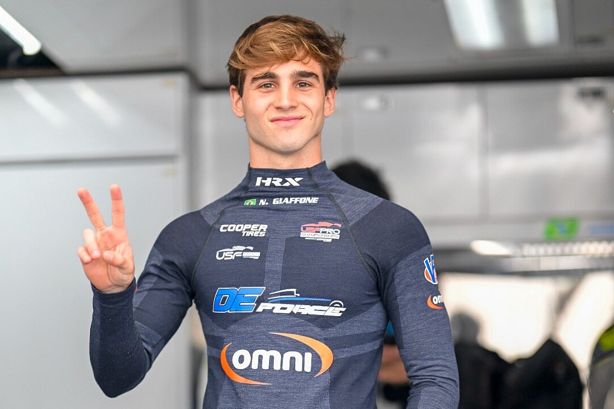 Nic Giaffone corre para título da USF Juniors em Road America