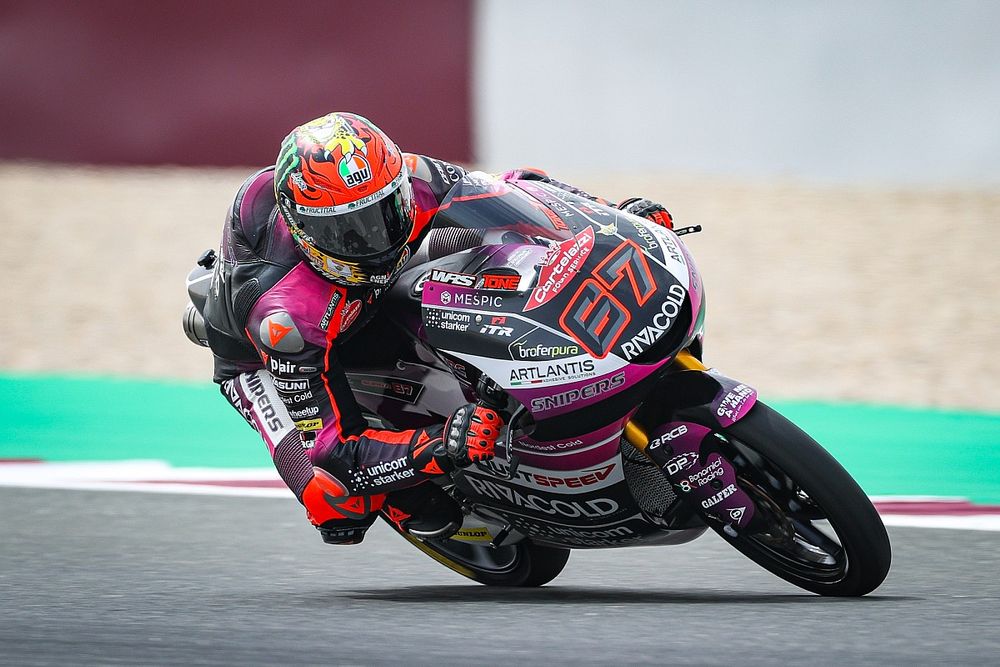 Hasil FP1 Moto3 Indonesia: Surra Tercepat Taklukkan Kondisi Rumit