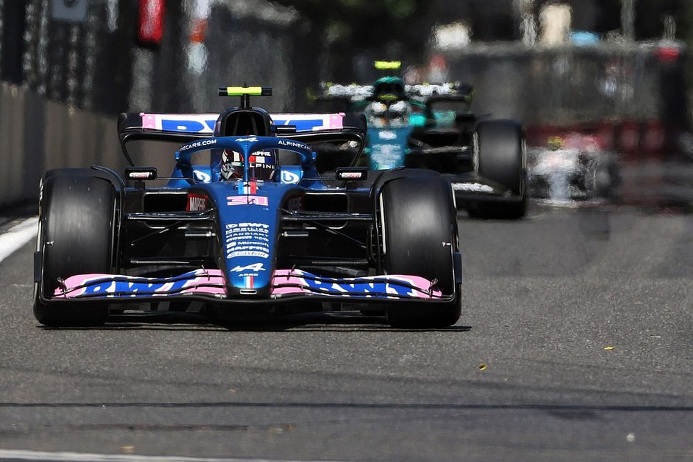 Alpine F1 drivers question straightline speed focus in Baku
