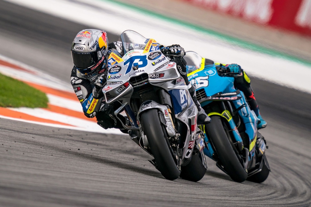 Alex Marquez explains rapid drop from second to sixth in Valencia ...