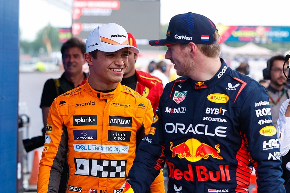 Norris prijst Verstappen: "Een van de beste F1-coureurs ooit"