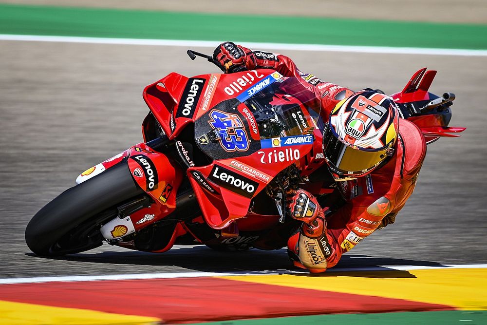 Aragon MotoGP: Miller leads Bagnaia in FP3, Espargaro to Q1
