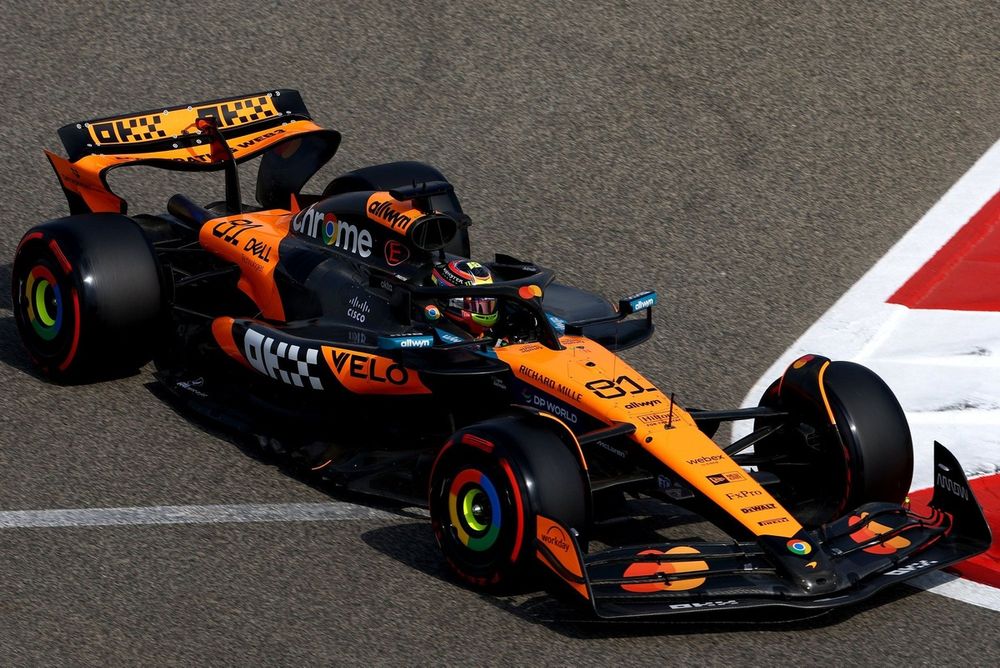 McLaren domina la FP3 de Bahréin con Piastri 0s668 delante de Norris