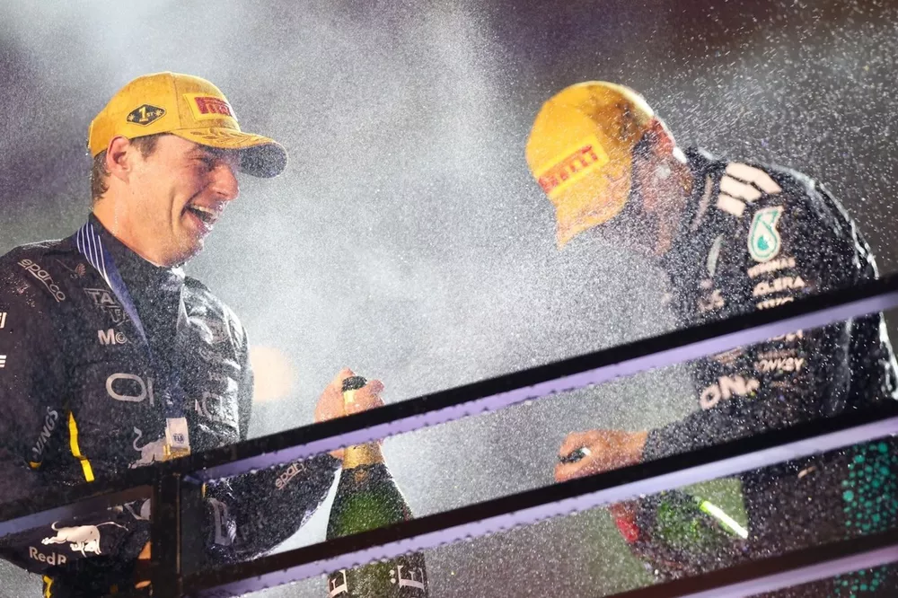 George Russell warns of Max Verstappen F1 title threat despite new Red ...