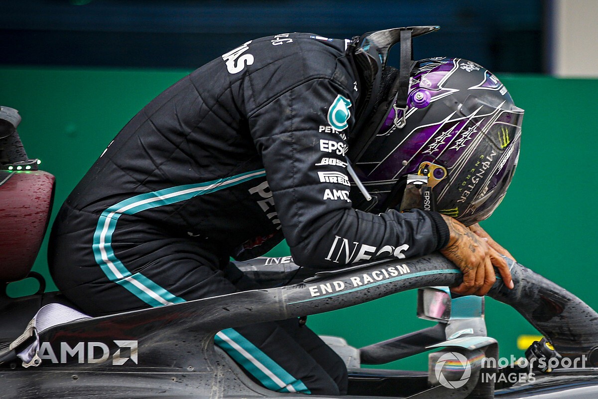 F1: Hamilton nearly lost control of emotions on final Turkey lap