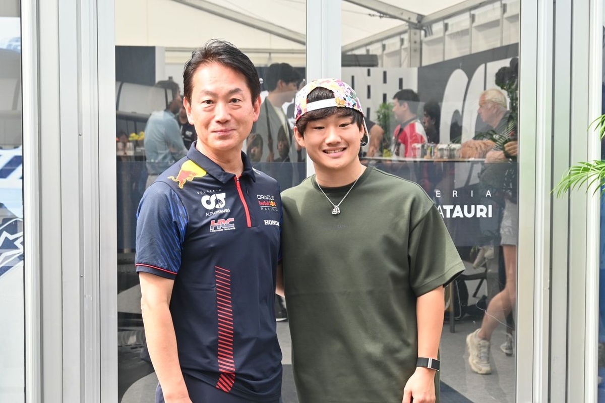 2024年の角田裕毅には、表彰台を期待したい……HRC渡辺社長、アルファタウリとの契約延長を祝福「そのためにチームも戦闘力強化を約束してくれた」
