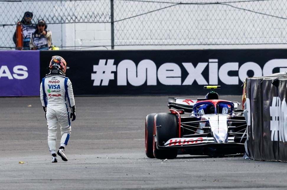 Lawson baalt van crash Tsunoda: “Twee auto's in Q3 was mogelijk”