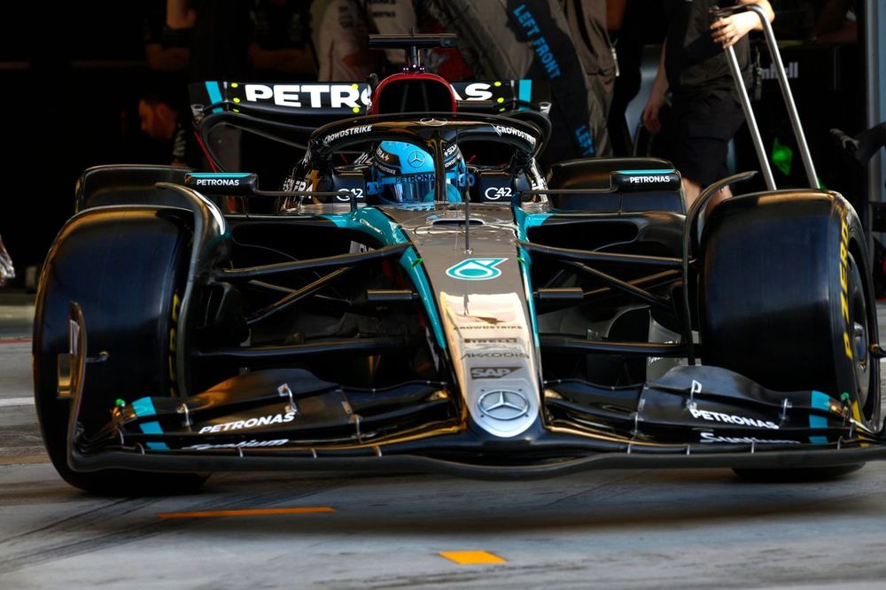 Russell benoemt aandachtspunten voor ontwikkeling Mercedes W15