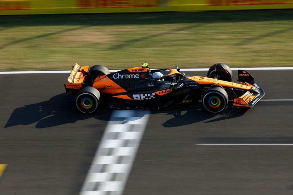 Norris y McLaren F1 asustan a Verstappen en la FP3 de Hungría