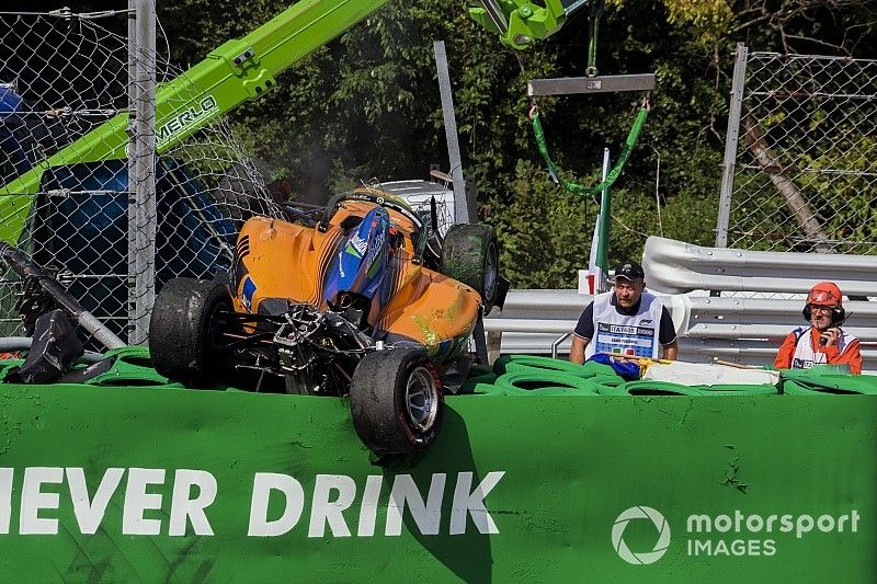 Masi not planning kerb rethink after Peroni's "freak" crash