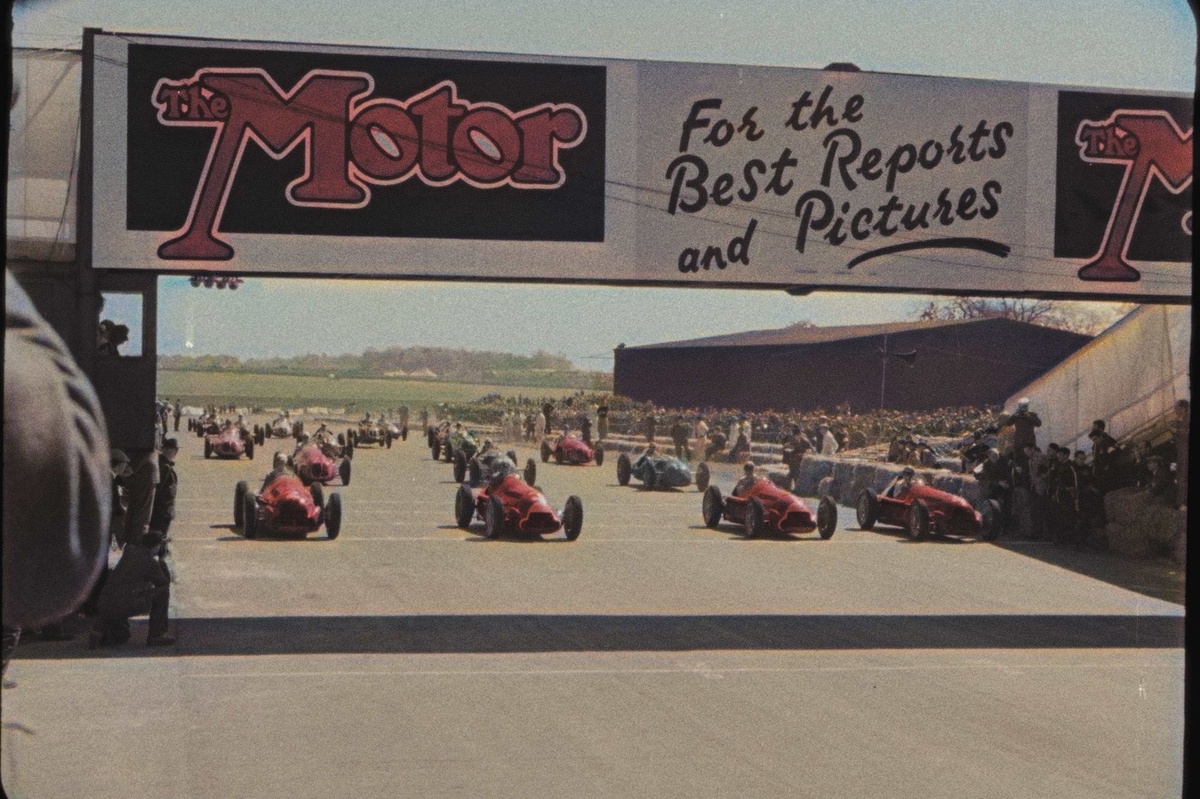 75 years ago - Watch F1’s new colorized footage of the 1950 British GP