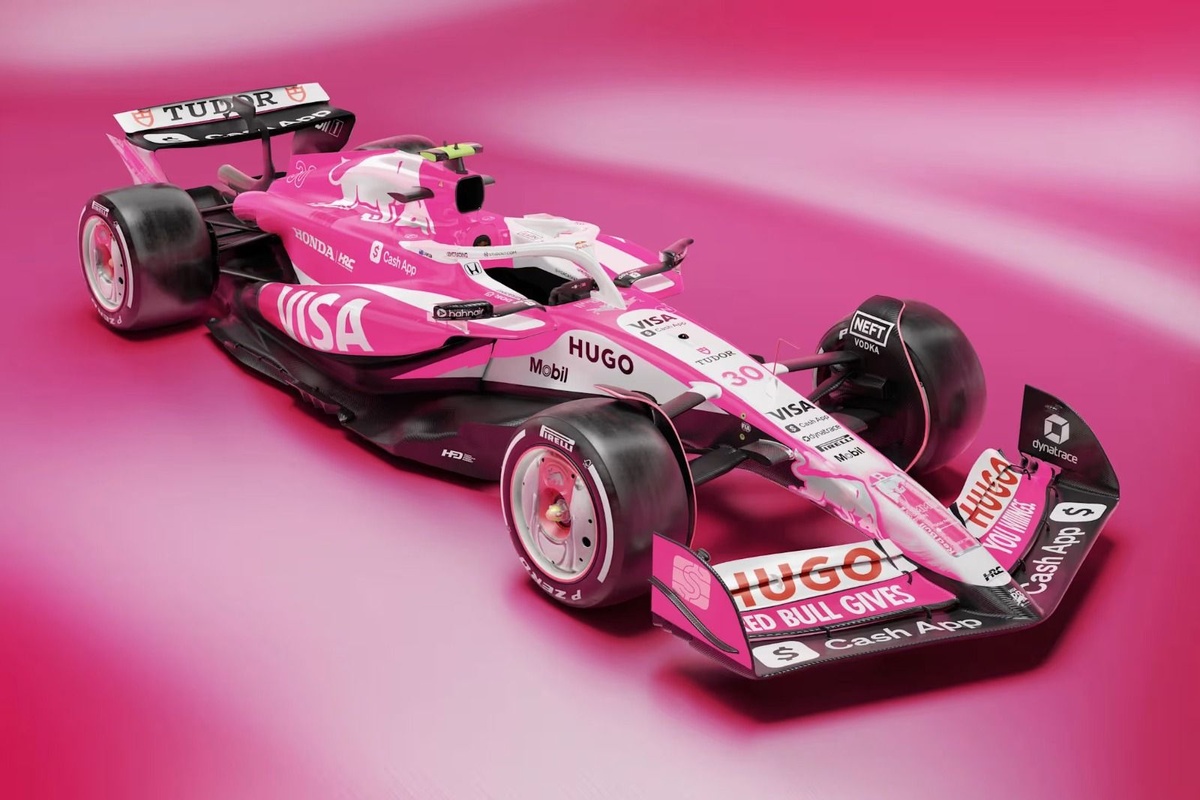 Racing Bulls presenta una llamativa decoración para el GP de Miami de F1