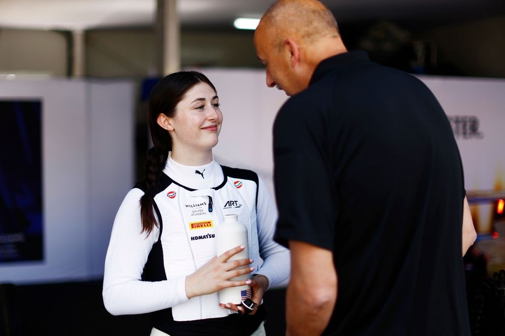 F1 Academy star Lia Block leaves Claire Williams "speechless" with ...