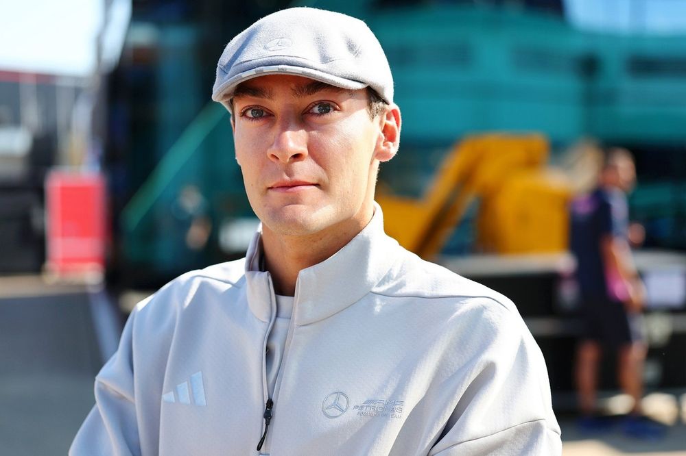 George Russell smashes EV records in Mercedes concept car