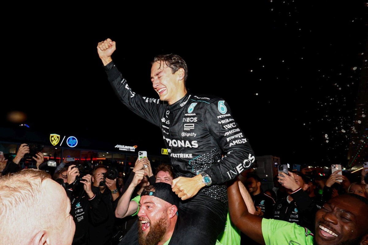 How Russell showed he can lead a Mercedes F1 title charge with Vegas ...
