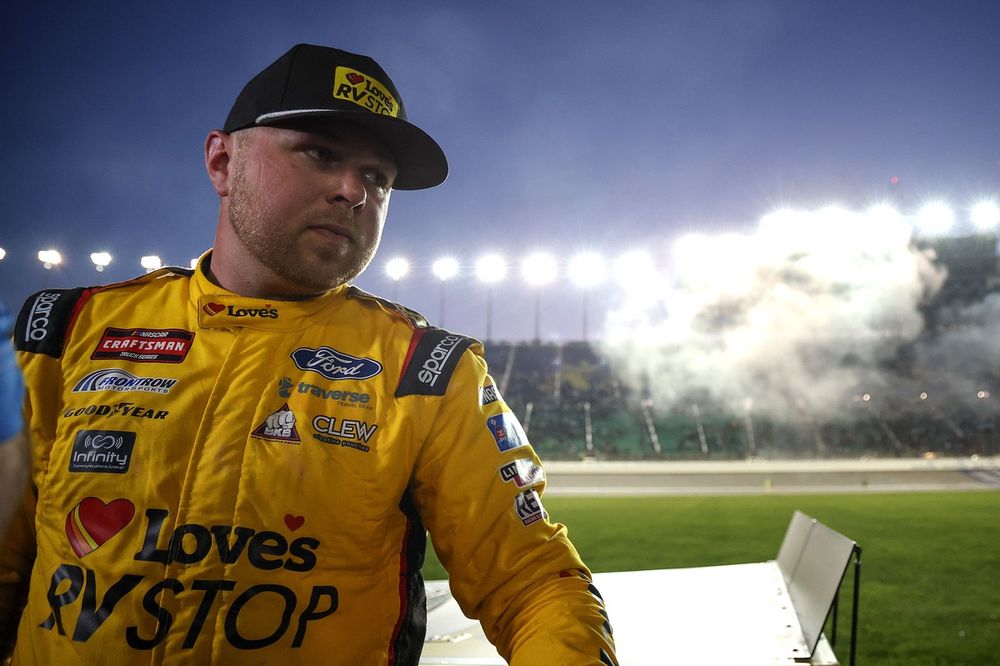 Layne Riggs disqualified from Kansas Truck race, loses runner-up finish