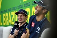 F1 fans lose it as Max Verstappen and Daniel Ricciardo reunite in Red ...