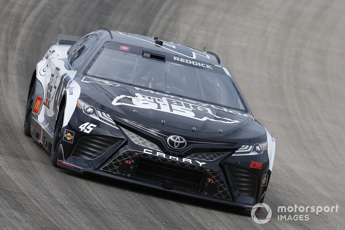 Tyler Reddick leads Truex in Nashville Cup practice