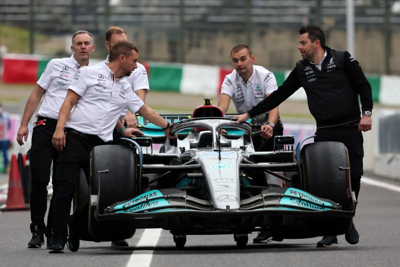 Mercedes: Erst "Tritt in den Hintern" machte Kernproblem des W13 deutlich