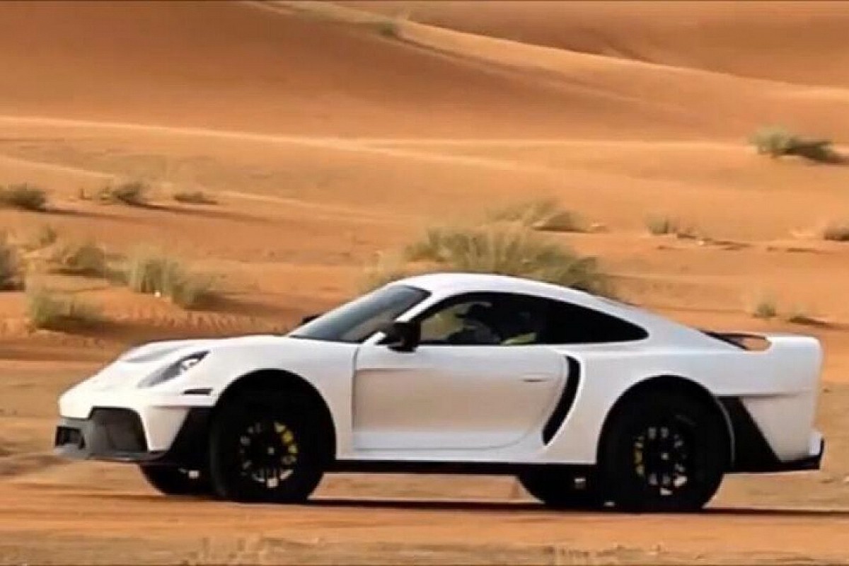 VIDEO: Gembella werkt aan Porsche 911 voor in de woestijn