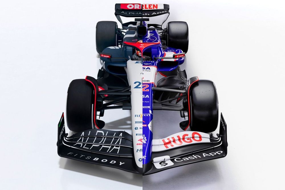 Comparación autos F1 2023 vs. 2024: Racing Bulls