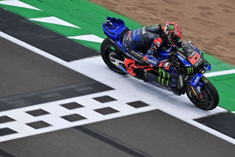 MotoGP British GP: Fabio Quartararo’s third straight pole breaks ...