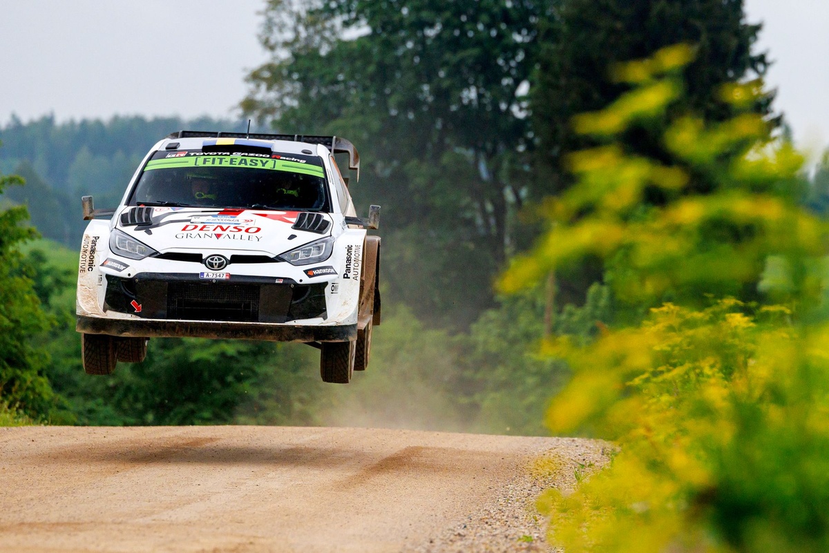 WRC Rally Estonia: Solberg storms to emotional maiden…
