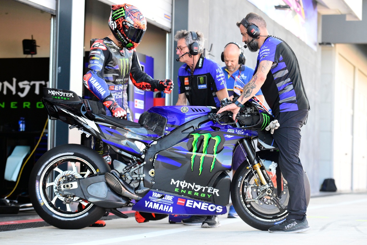 Yamaha tiene muy avanzado el motor V4 para MotoGP