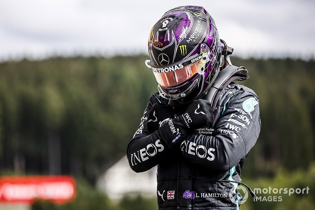 F1 - El homenaje de Hamilton al fallecido Black Panther