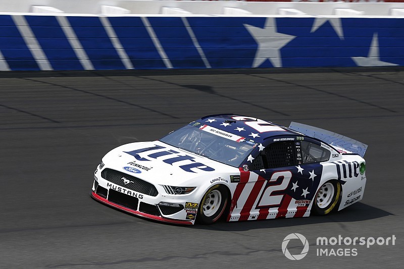 Coke 600: Brad Keselowski wins hectic first stage