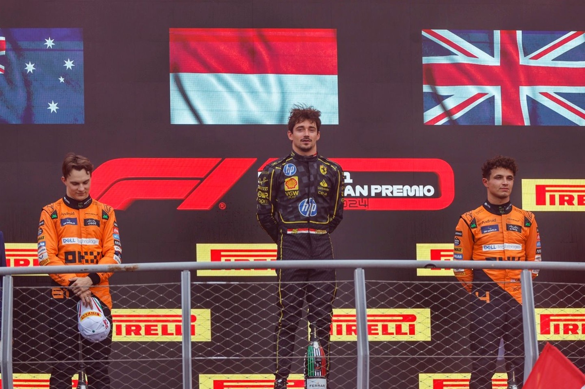 意大利大奖赛：莱克勒克一停助法拉利主场夺魁 - Formula 1 新闻 - motorsport.com中文网