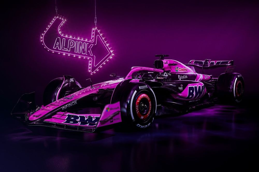 Alpine voor laatste F1-races 2024 terug naar opvallende livery