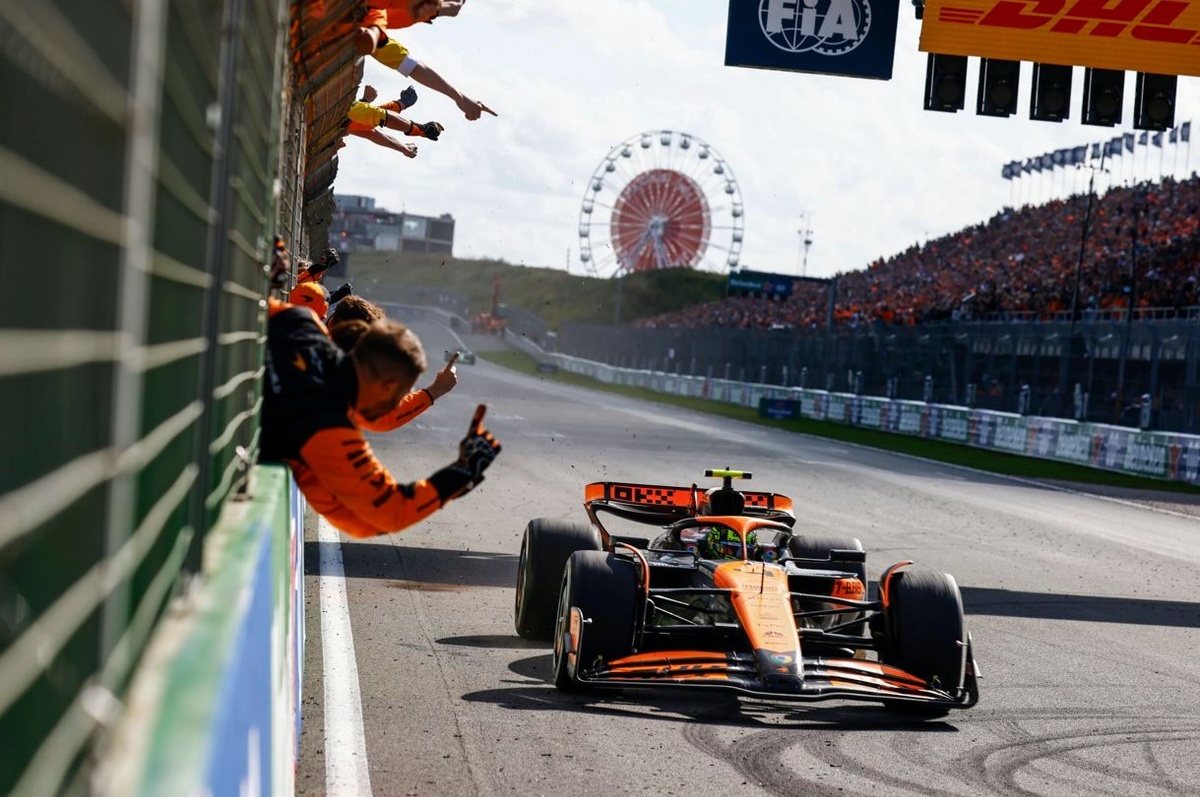 Course - Norris met fin au règne de Verstappen à Zandvoort