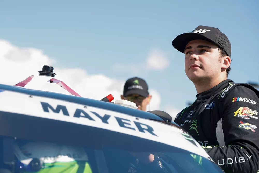 Sam Mayer suspended for post-race wreck, will miss NASCAR finale
