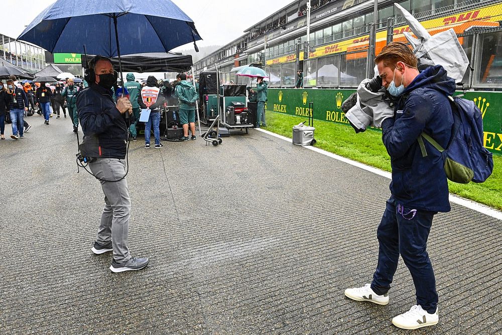 Brundle, Austin gridinde yaşananlarla ilgili Brad Pitt'ten mesaj almış