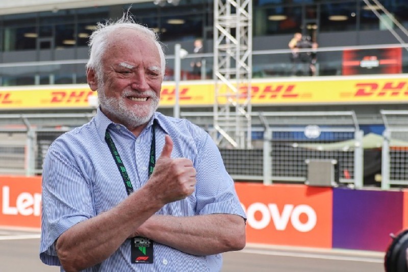 A Forma-1-es pilóták között is hatalmas sikere volt Hide the Pain Haroldnak