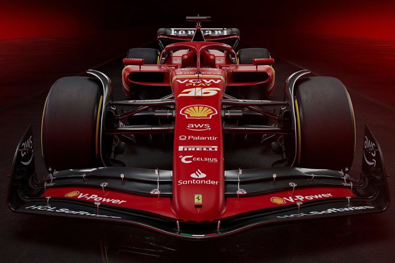 La Scuderia Ferrari présente sa F1 2024