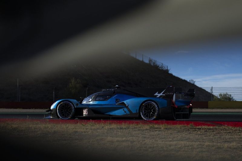 L'Alpine A424 un peu courte pour sa première simulation d'endurance
