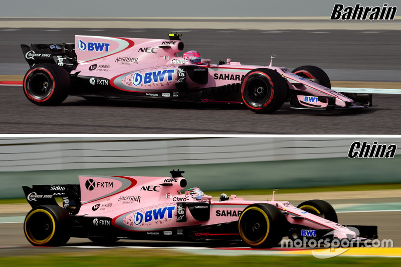 Tech analysis: How Force India optimised its design in Bahrain