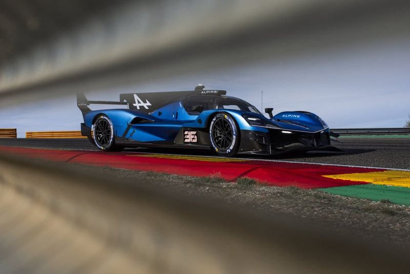 L'Alpine A424 un peu courte pour sa première simulation d'endurance
